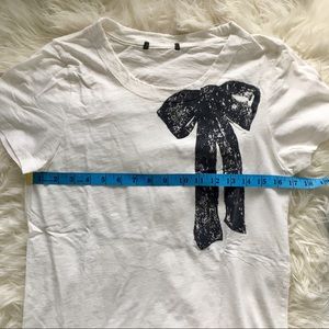 J. Crew | Tops | J Crew Bow Tissue Tee | Poshmark